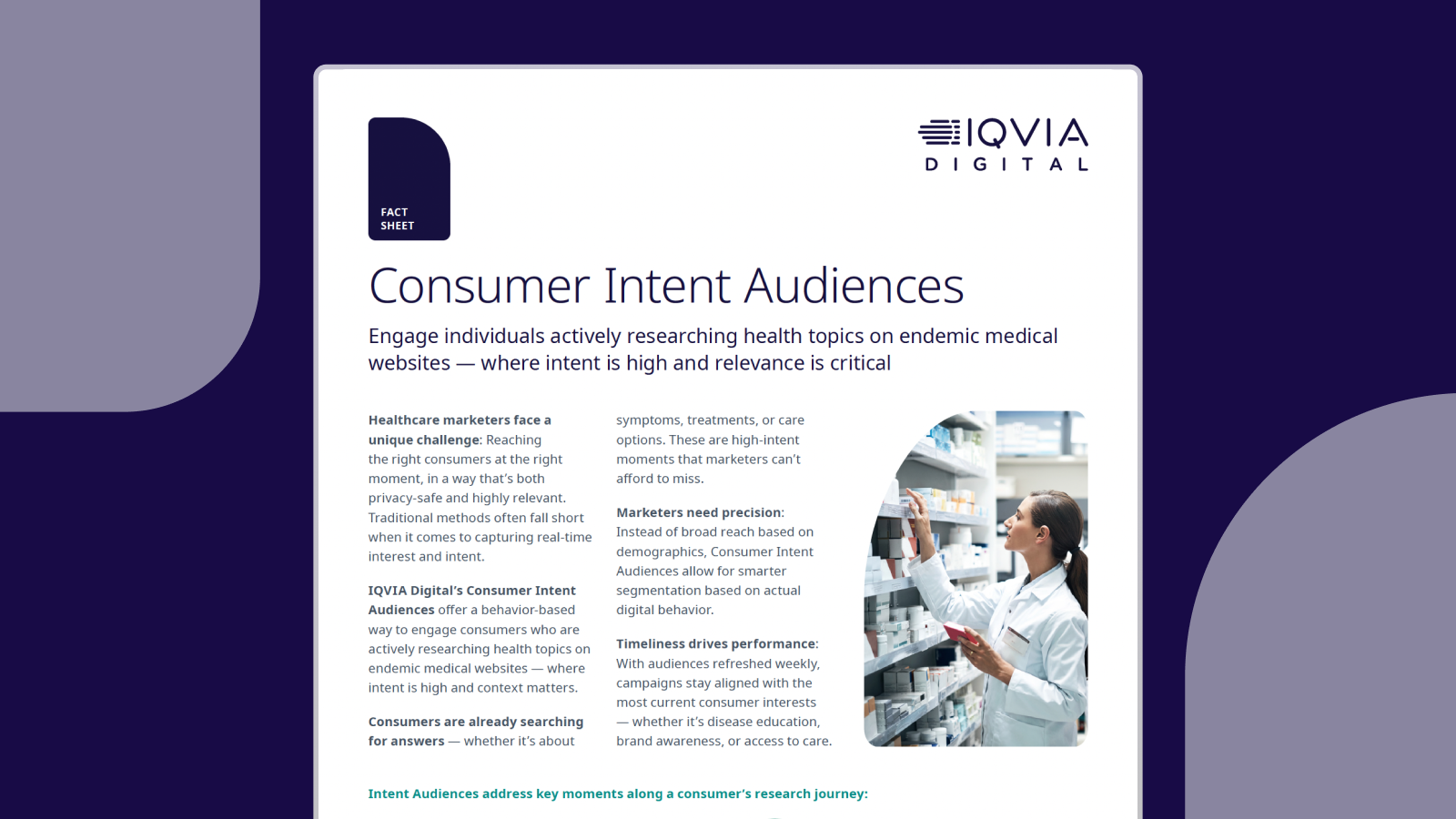 Consumer Intent Audiences